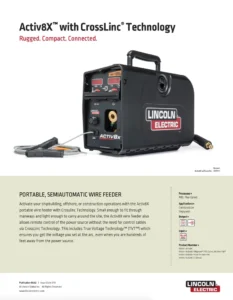 Lincoln ACTIV8X / Magnum PRO Curve 300 Wire Feeder ONE-PAK – K3564-1 ...