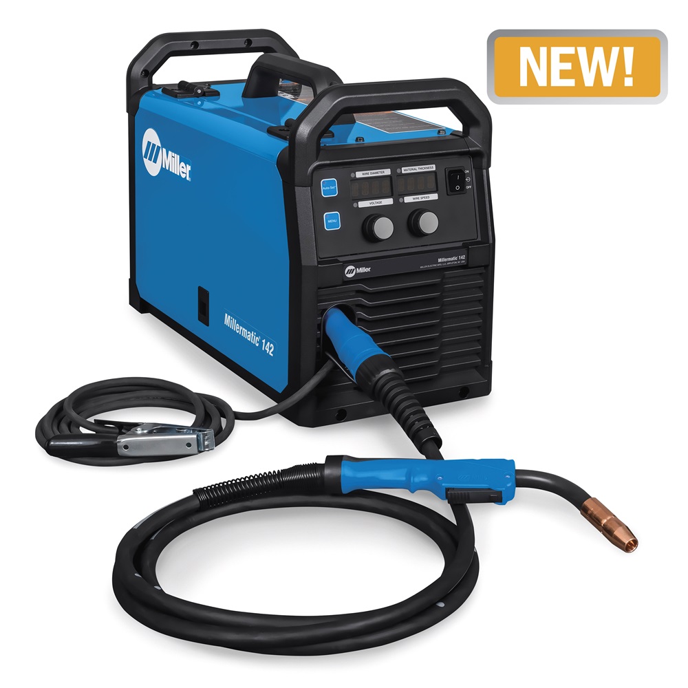 Miller Millermatic 142 MIG Welder w/ Auto-Set – 907838 | Millerwelds Miller Millermatic 142 MIG Welder w/ Auto-Set – 907838 | Millerwelds