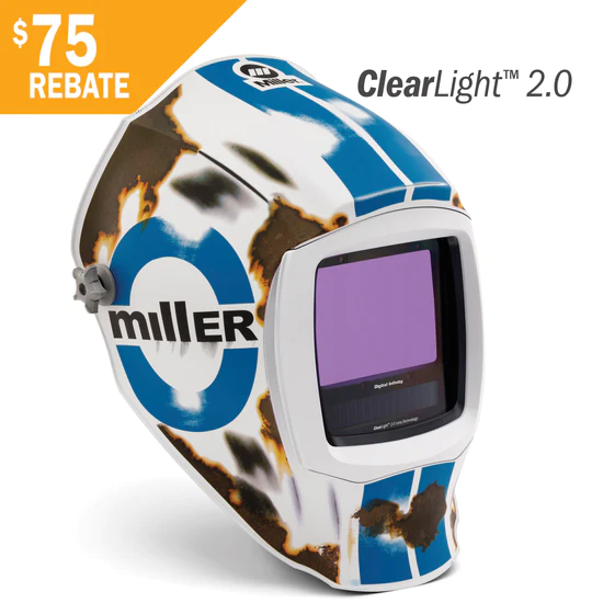 Miller Digital Infinity Welding Helmet w/ ClearLight 2.0 Lens, Relic ...
