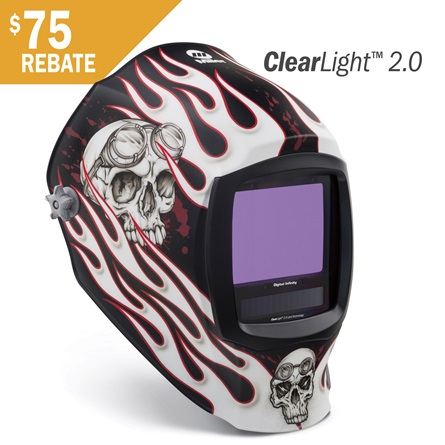 Miller Digital Infinity Welding Helmet w/ ClearLight 2.0 Lens, Departed ...