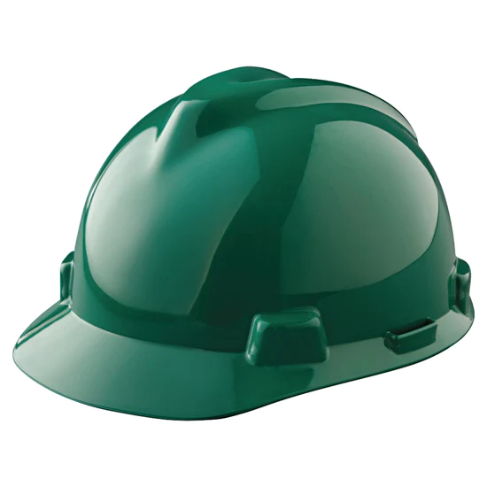 MSA V-Gard Hard Hat w/ Staz-On Suspension, Slotted – 463946 | Millerwelds