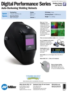 Miller Digital Performance Replacement Shell, Black – 232020 | Millerwelds